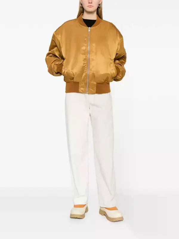 ENTIRE STUDIOS Cropped Bomber Jacket
