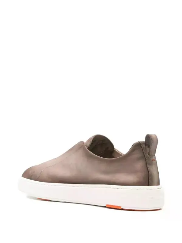 Santoni Victory Slip-on Sneakers - Neutrals