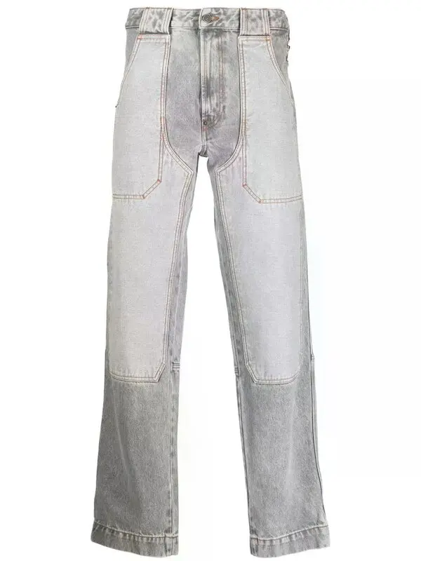 DIESEL® P-5-d Straight-leg Jeans - Grey