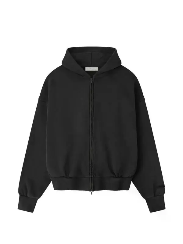 Fear Of God Classic Full-zip Hoodie - Black