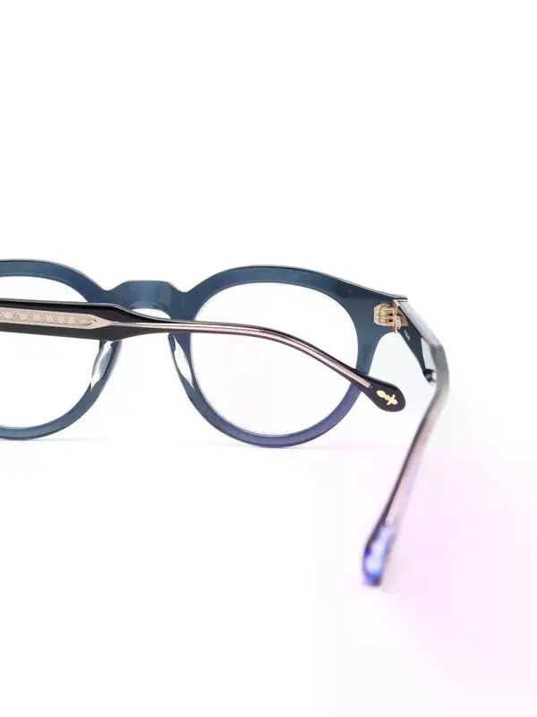 Matsuda Round Frame Glasses - Blue