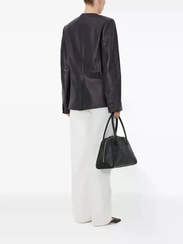 Loulou De Saison Paoli Asymmetric Leather Jacket