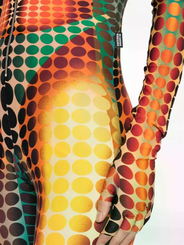 JEAN PAUL GAULTIER All-in-one With Dotted Pattern - Orange