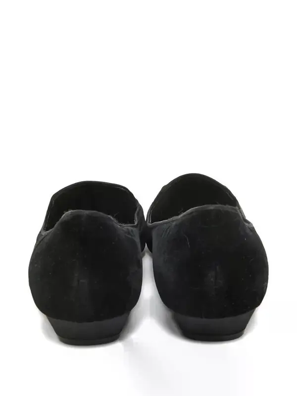 Rene Caovilla Velvet Beaded Loafers