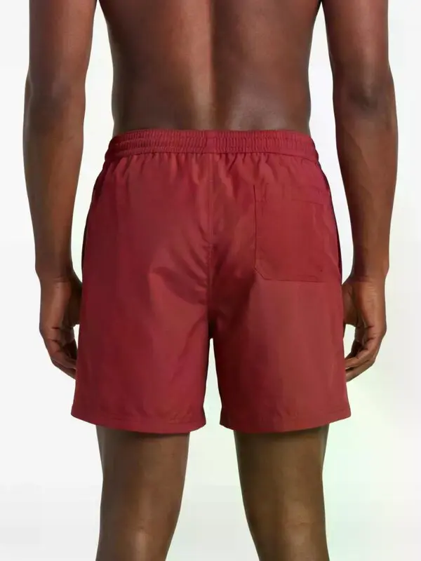 Brunello Cucinelli Drawstring Logo Swim Shorts
