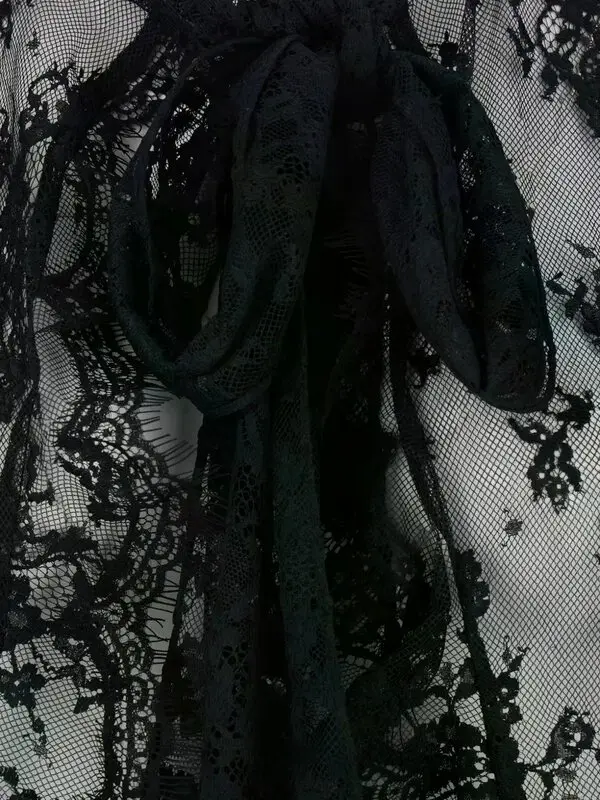Retrofete Lace Bow Detail Blouse