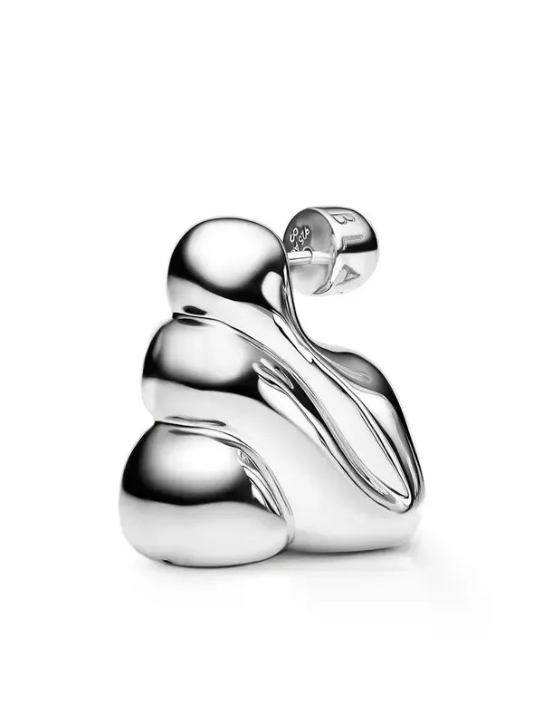 MARIA BLACK Bogota Medium Earring - Silver
