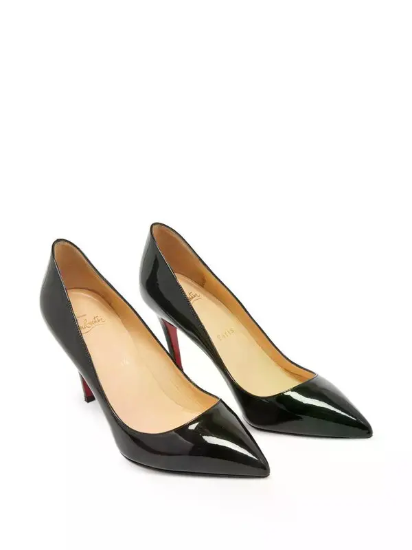 CHRISTIAN LOUBOUTIN Pigalle Pointed-toe Patent Leather Pumps