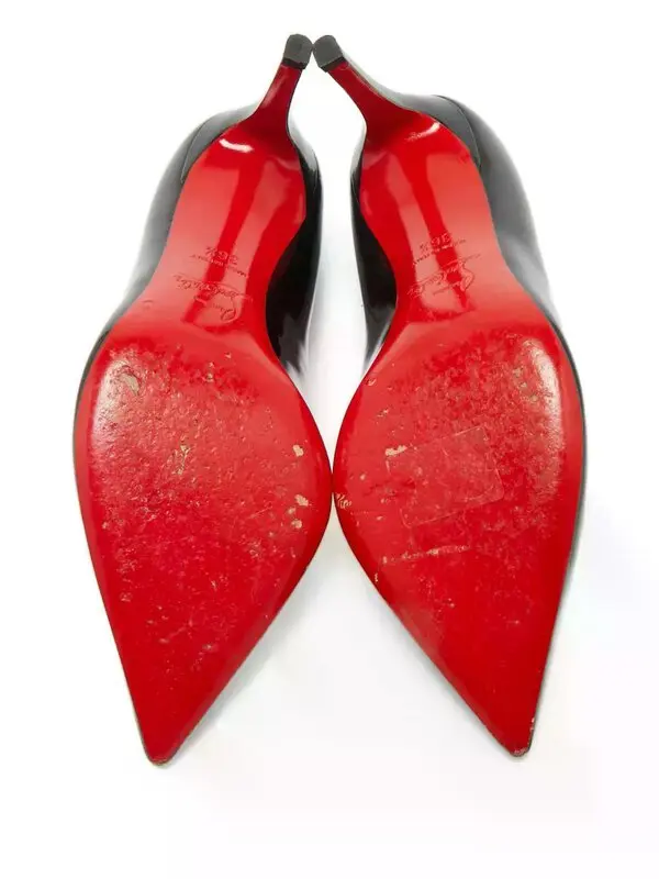 CHRISTIAN LOUBOUTIN Pigalle Pointed-toe Patent Leather Pumps