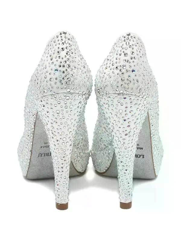 LORIBLU Crystal-embellished Pumps