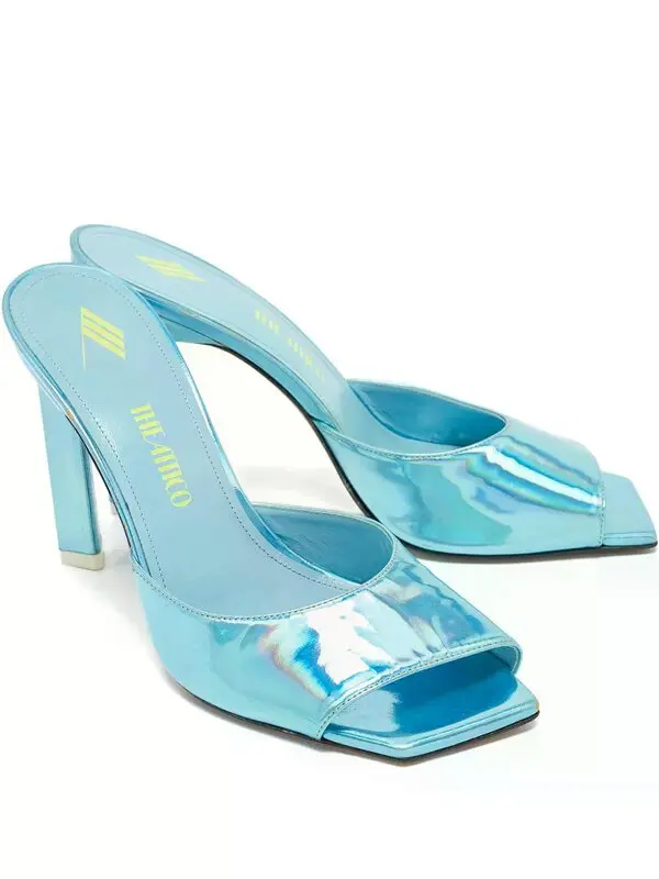 Attico 115mm Devon Leather Mules