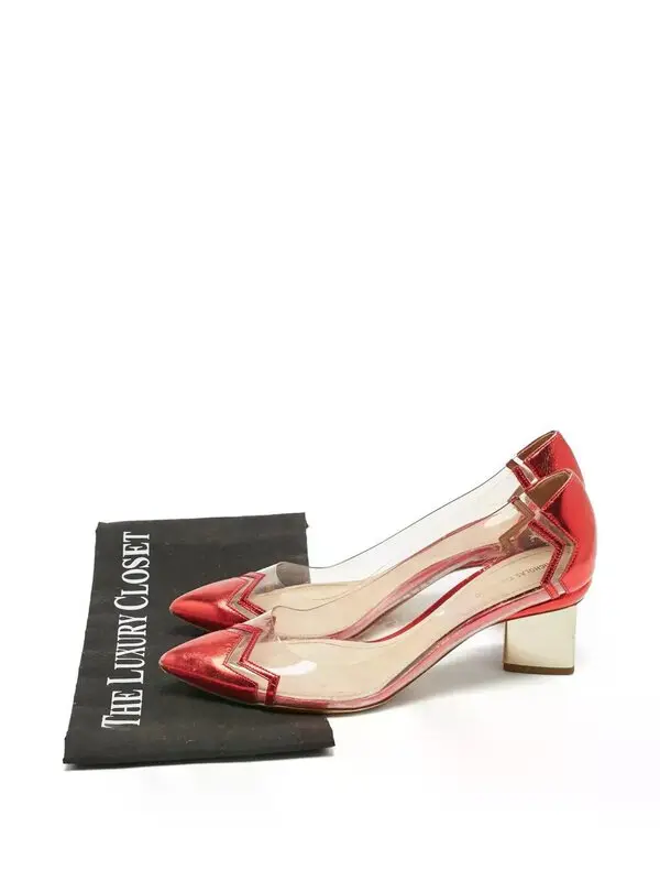NICHOLAS KIRKWOOD Zig Zag Clear Pumps