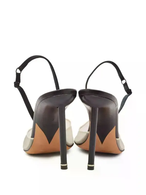 ALEXANDER WANG 110mm Slingback Mesh Pumps