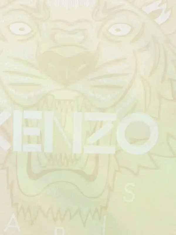 Kenzo Tiger Motif Cotton T-shirt