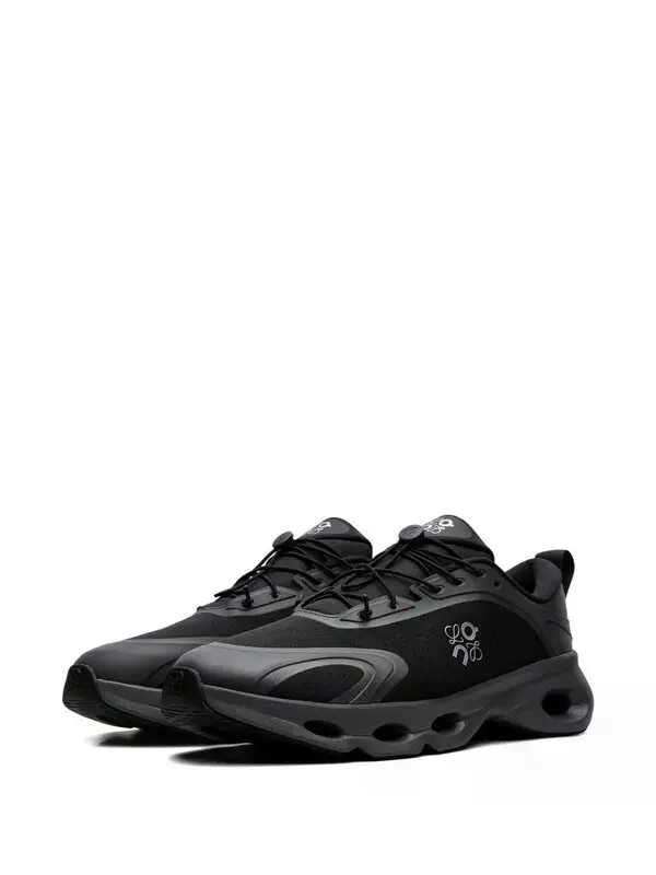 On X Loewe Cloudsolo Logo Sneakers - Black