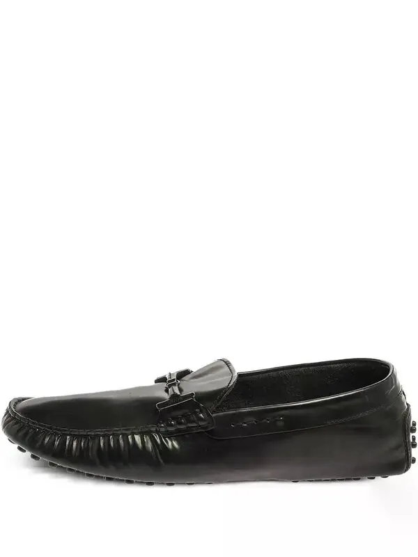 TOD'S Double-t Loafers With Metallic Embellishment