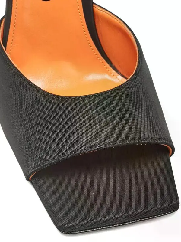 Attico 2024 Devon Mules - Black