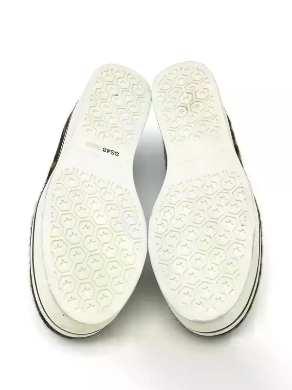 Stella McCartney Binx Leopard Print Platform Sneakers