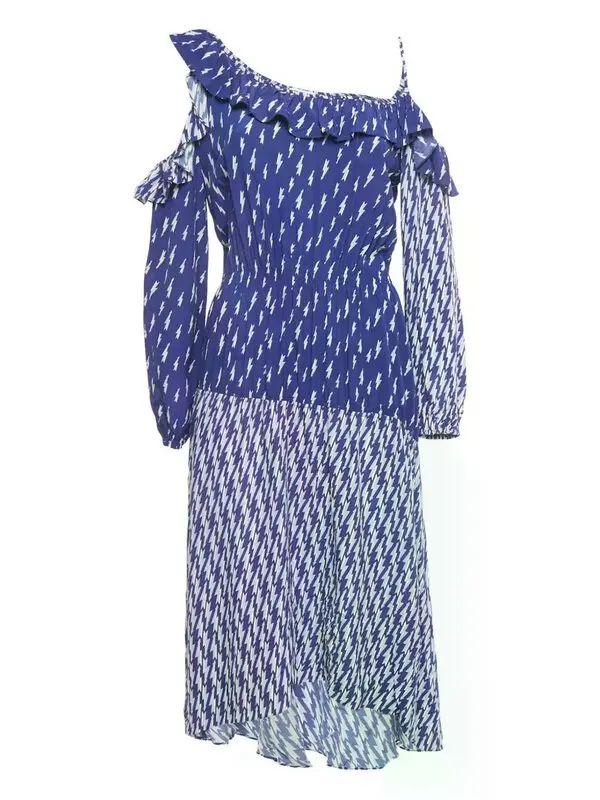 Sandro Crepe Midi Dress