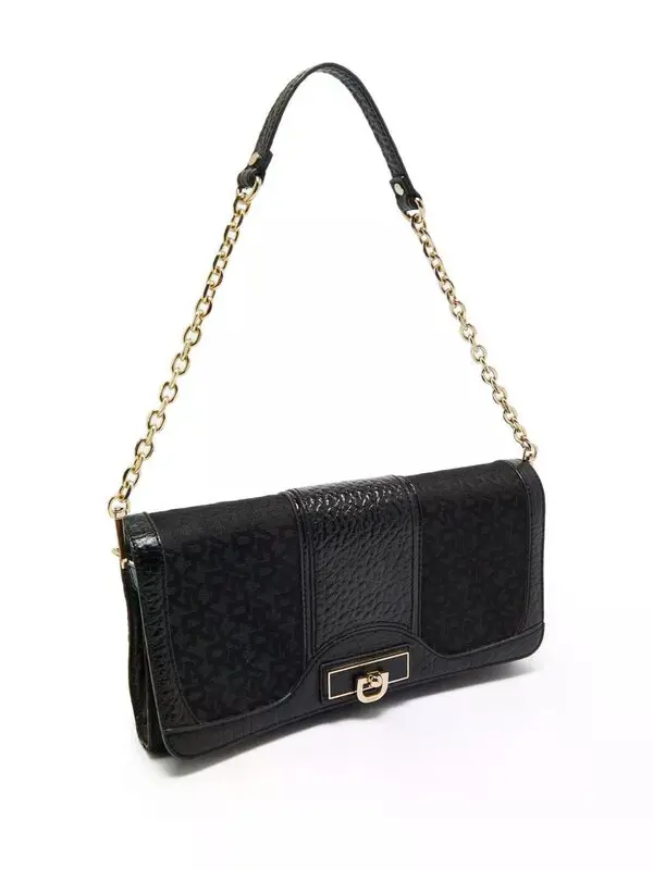 Dkny Monogram Chain Strap Shoulder Bag