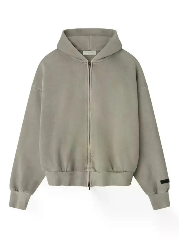 Fear Of God Classic Embroidered Hoodie - Grey