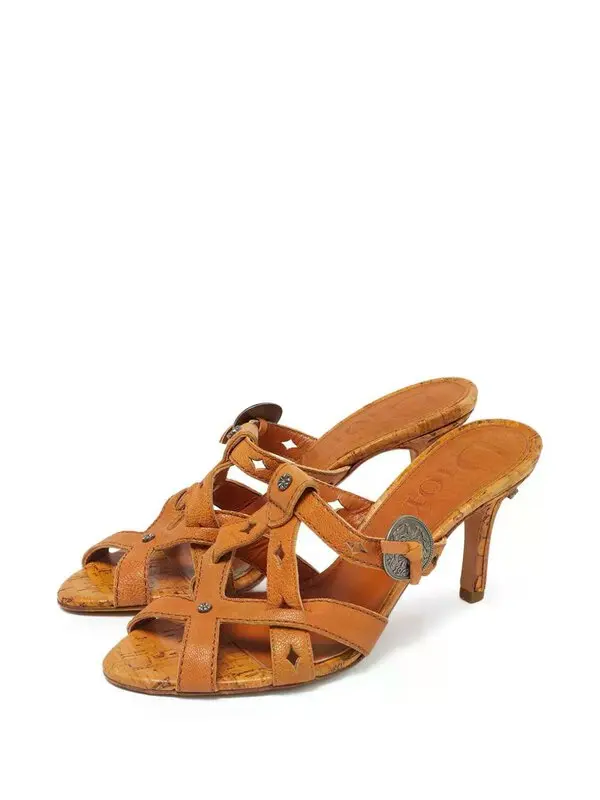 Dior Cut-out Heeled Sandals