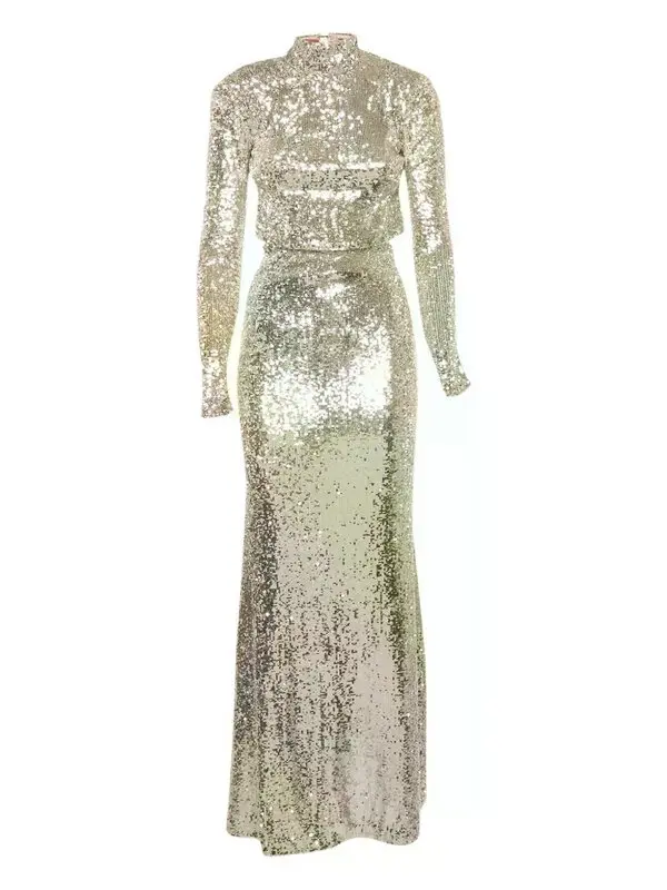 THE NEW ARRIVALS ILKYAZ OZEL 2020 Sequinned Dress