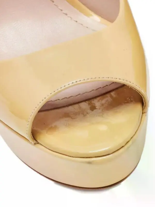 Miu Miu Leather High Heeled Pumps