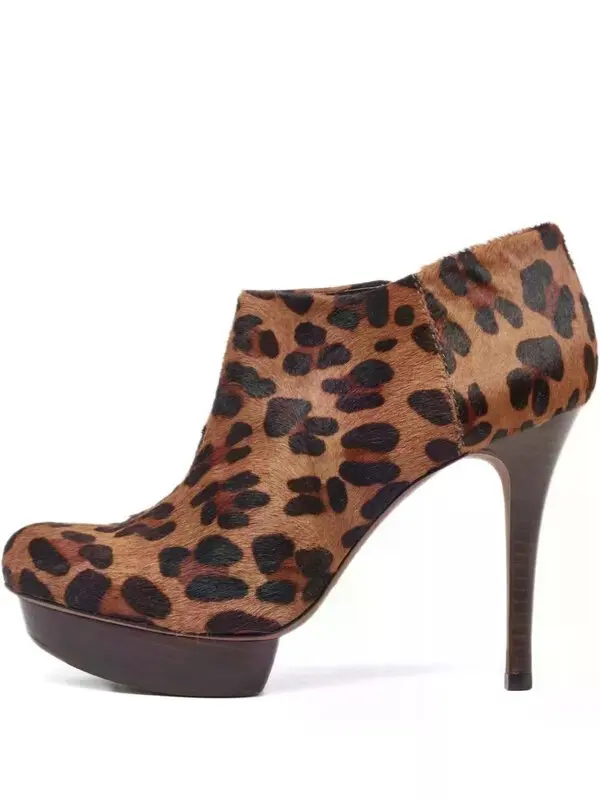 Tory Burch 110mm Leopard-print Platform Boots