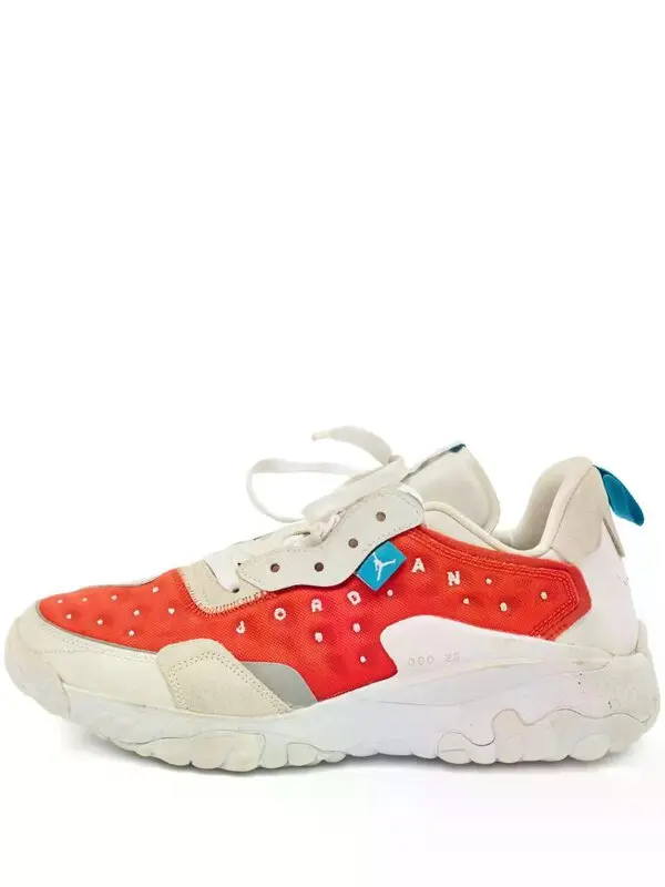 JORDAN Mesh Suede Sneakers - White