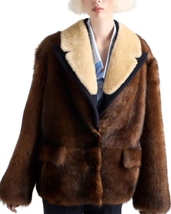 Prada Shearling Lined Jacket