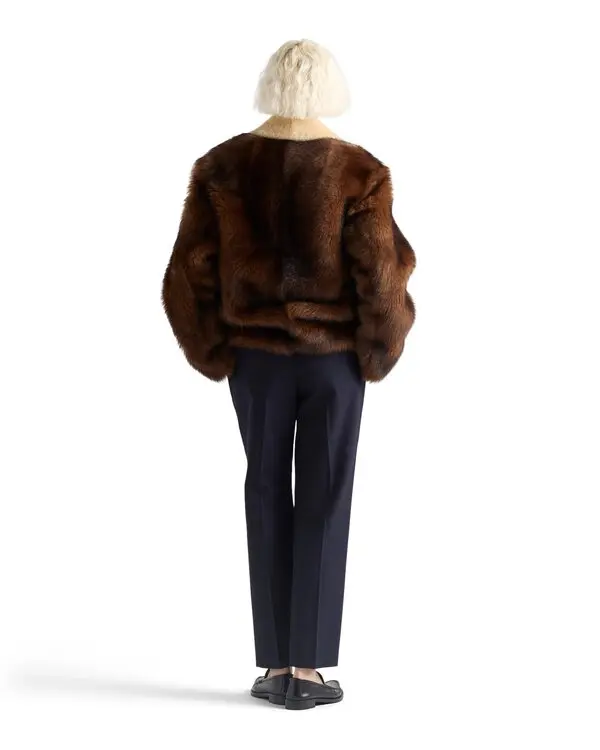Prada Shearling Lined Jacket