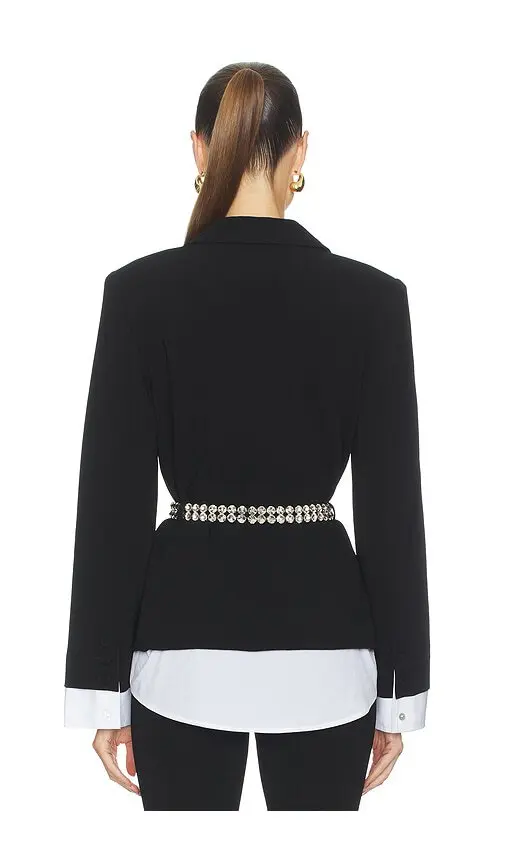 Cinq À Sept Vittoria Jacket With Embellished Belt