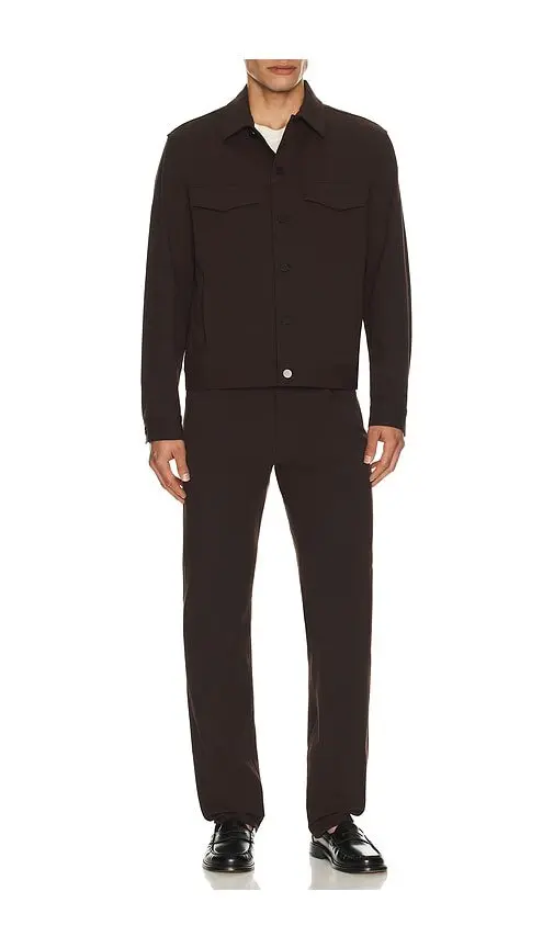 Theory Raffi Neoteric Twill Pant - Brown