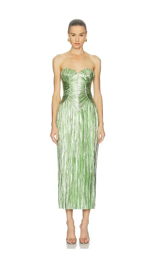 Cult Gaia Ashika Gown - Green