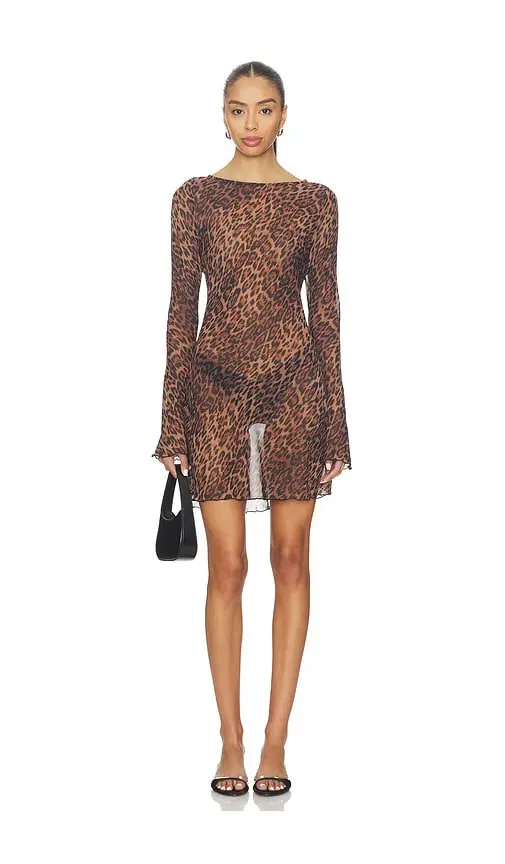 BELLA VENICE The Britain Dress - Brown