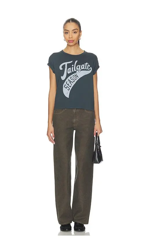 Daydreamer Tailgate Season Graphic Tee - Black