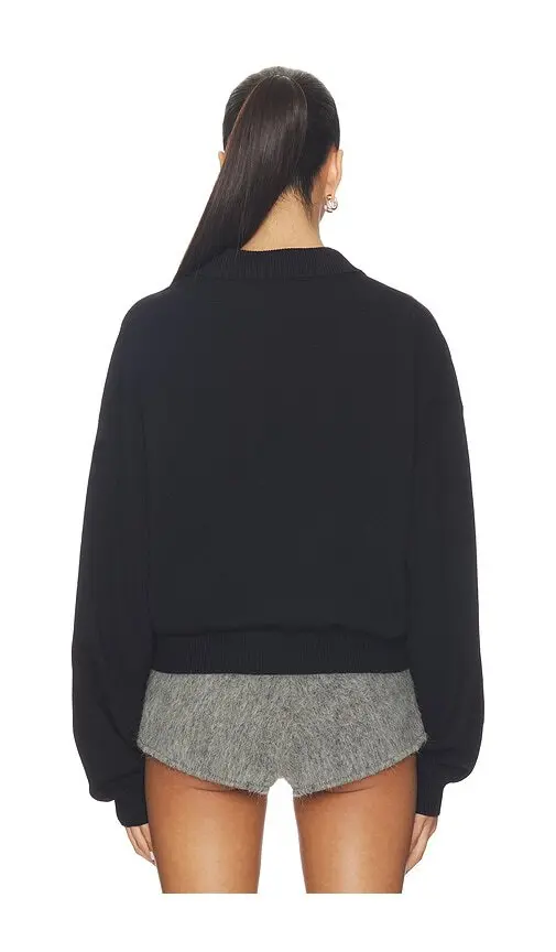 ROTATE BY BIRGER CHRISTENSEN Slinky Knit Polo