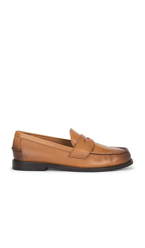 Polo Ralph Lauren Alston Leather Penny Loafer - Brown