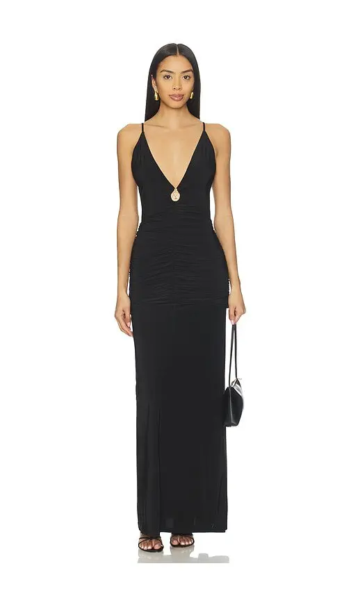 LOVERS AND FRIENDS Gown - Black