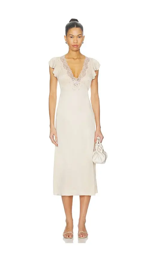 Free People Tied With Joy Midi Dress
