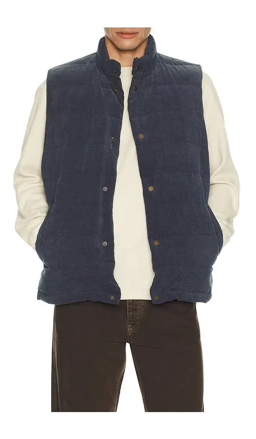 Marine Layer Corduroy Puffer Vest