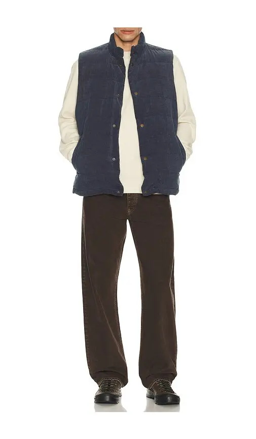 Marine Layer Corduroy Puffer Vest
