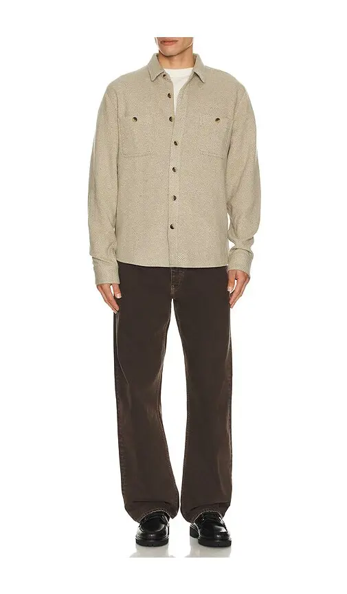 Marine Layer Pacifica Stretch Twill Overshirt In . Also