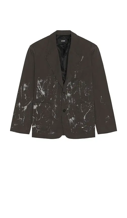 We11Done Painted Midweight Twill Blazer