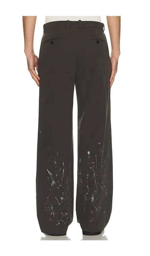 We11Done Painted Wide Leg Trousers
