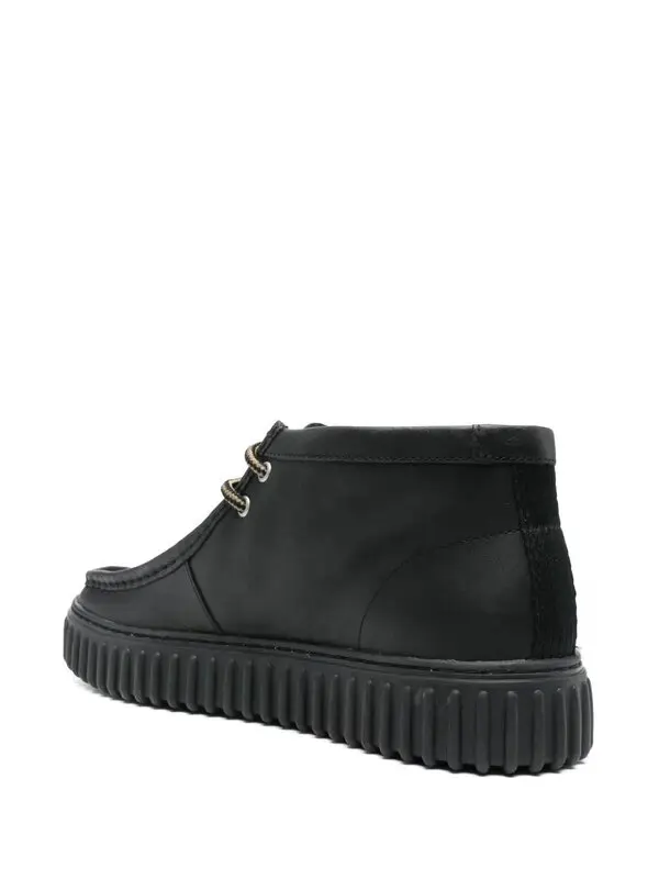 Clarks Torhill Hi Ankle Boots - Black