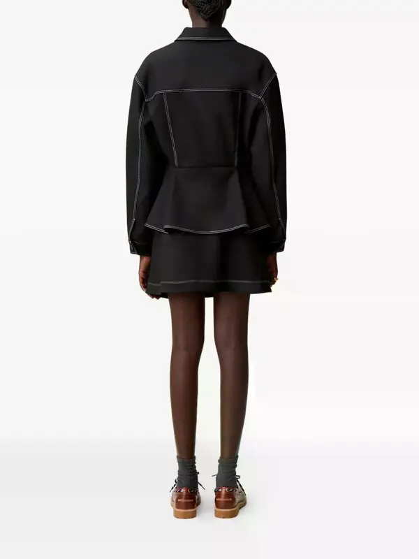 Claudie Pierlot Buttoned Peplum Jacket