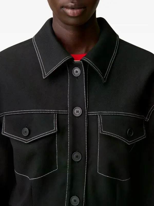 Claudie Pierlot Buttoned Peplum Jacket