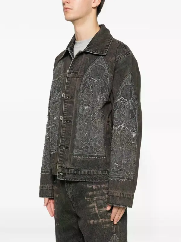 WHO DECIDES WAR Mechanic Denim Jacket